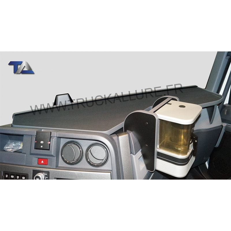 TRUCK ALLURE - Tablette passager longue pour camion RENAULT T